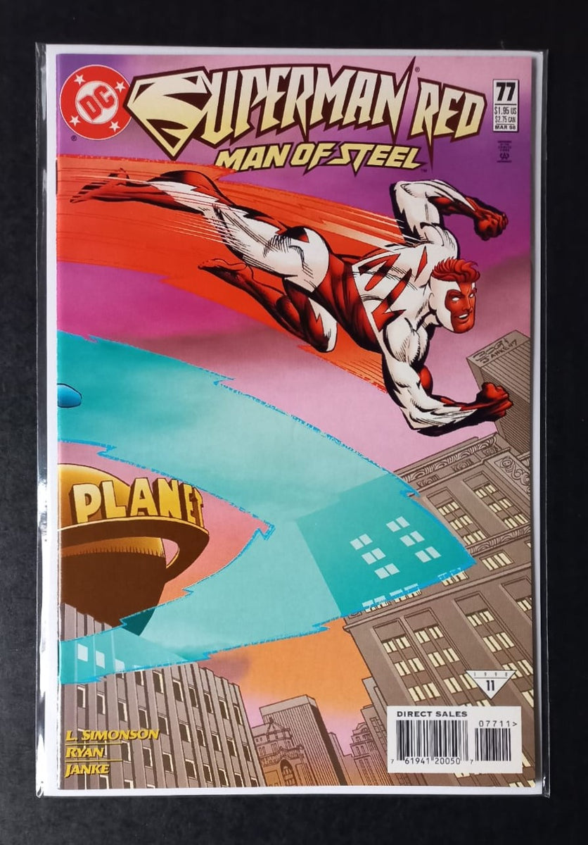 Superman: Man of Steel 77 (1998) Superman Red / Superman Blue – Kalibak ...